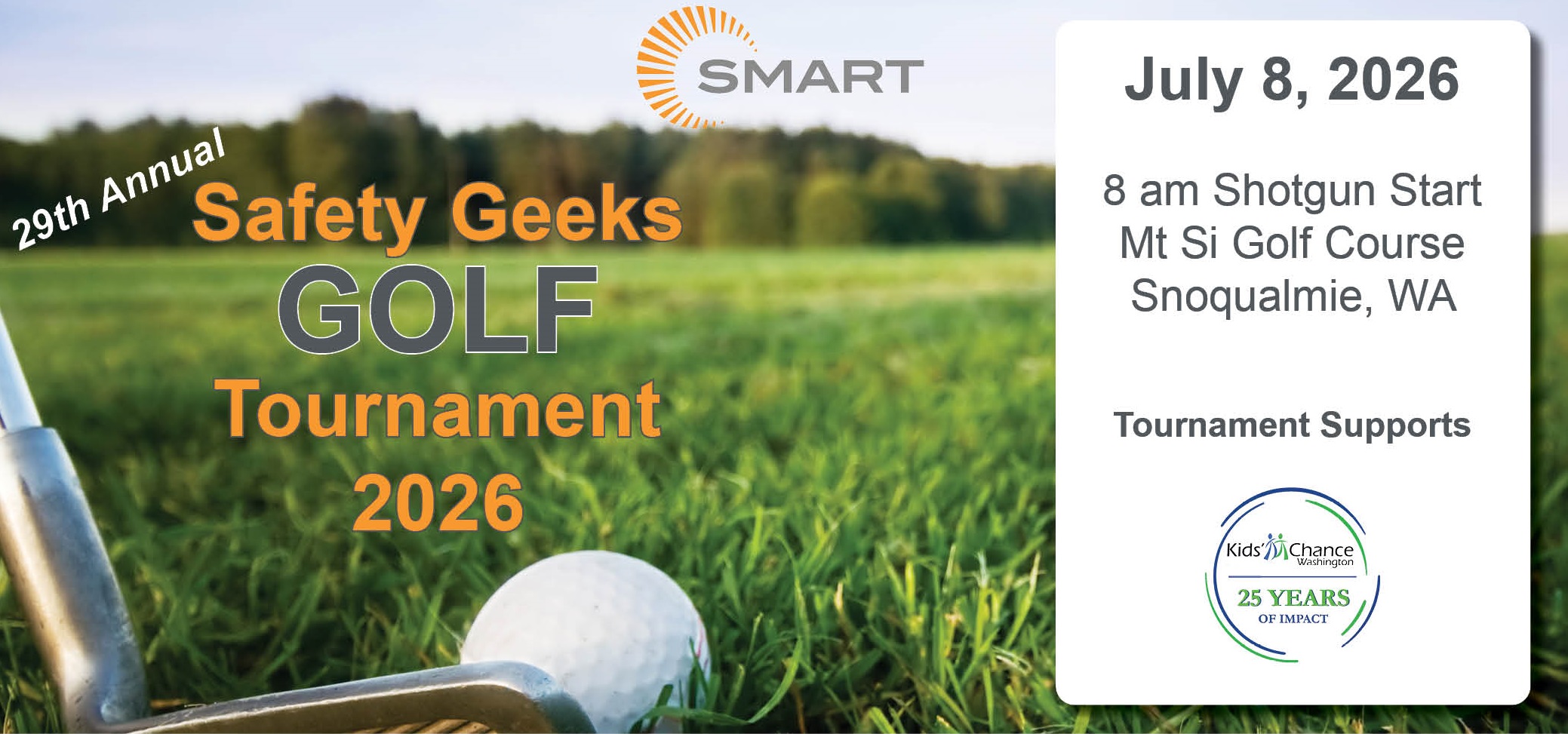 Safety Geeks Golf Tournament 2026 - SMART Association